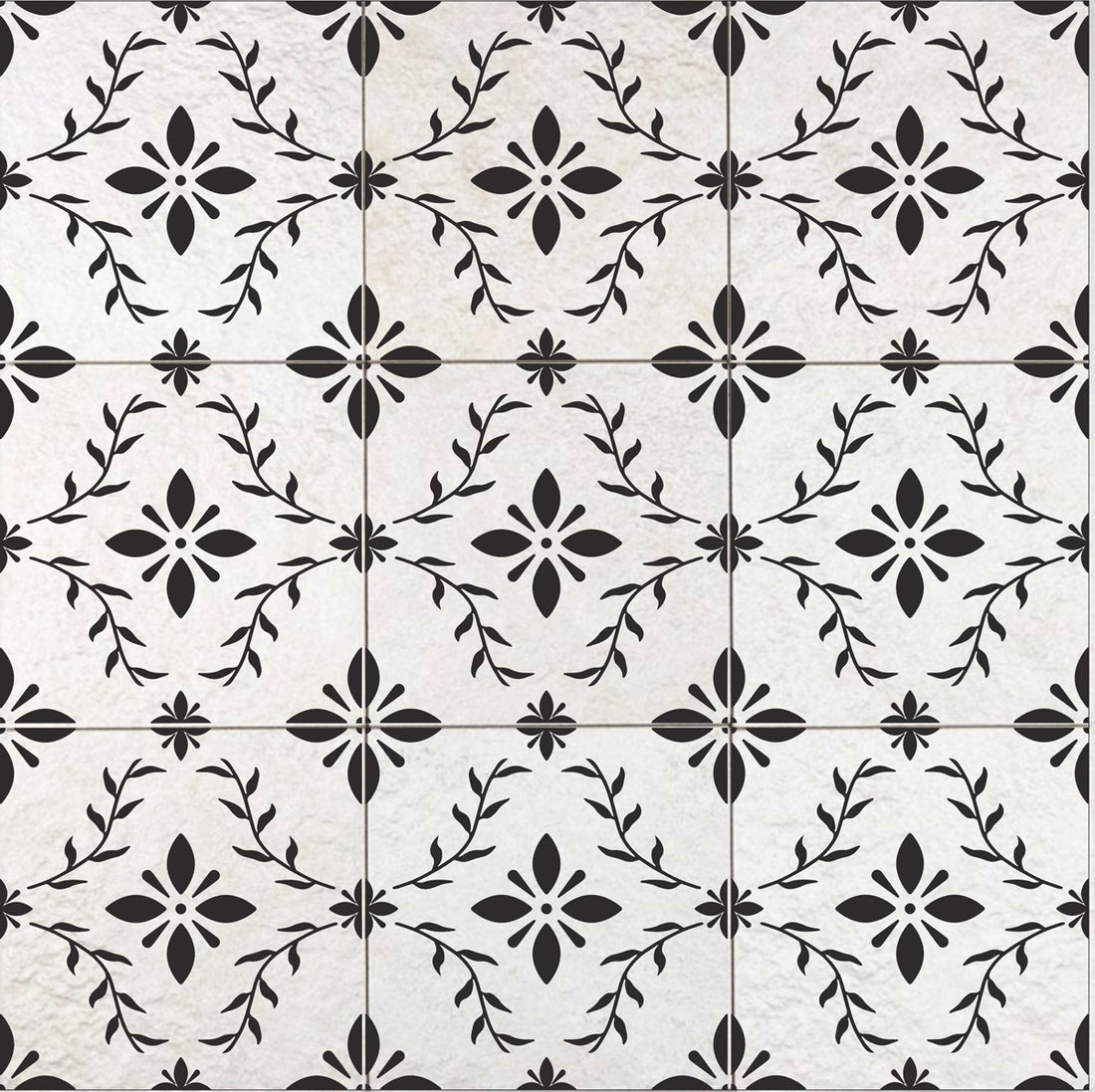 COTTAGE Garden Tile Stencils - Floor Stencil - Tile Painting - Wall ...