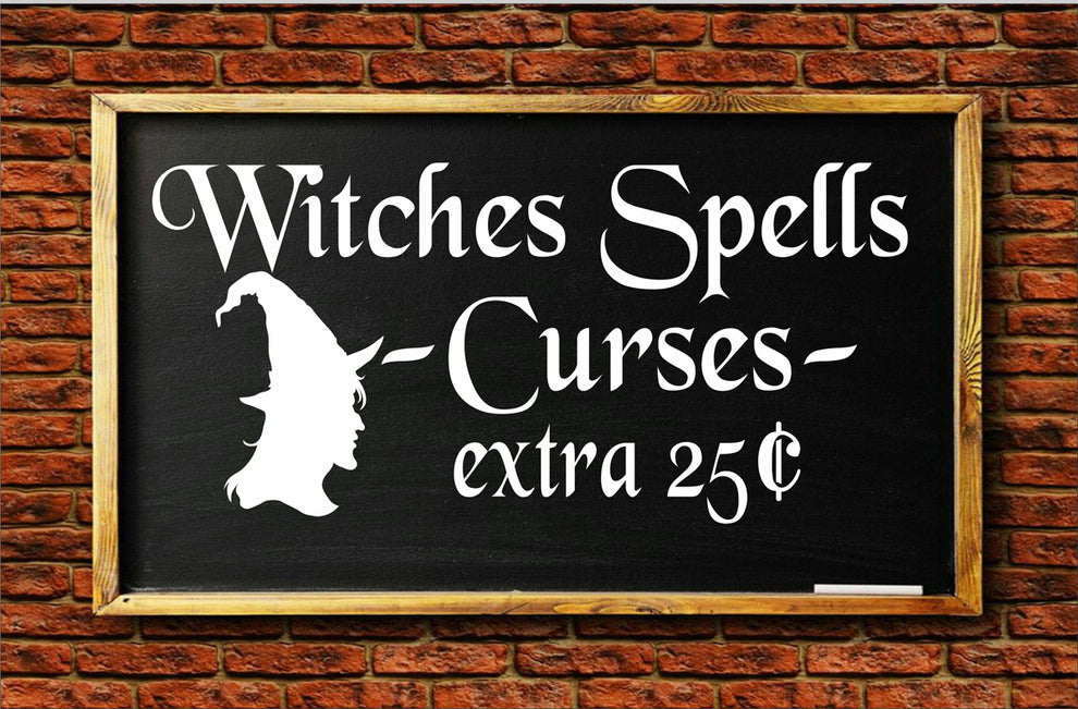 Halloween Stencils, Witches Spells, DIY Halloween | Superior Stencils