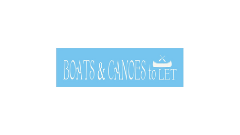 Boats & Canoes Stencil - Create Lake Signs - Canoe Sign | Superior Stencils
