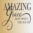 Amazing Grace Sign Stencil - Create Christian Signs
