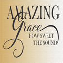 Amazing Grace Sign Stencil - Create Christian Signs