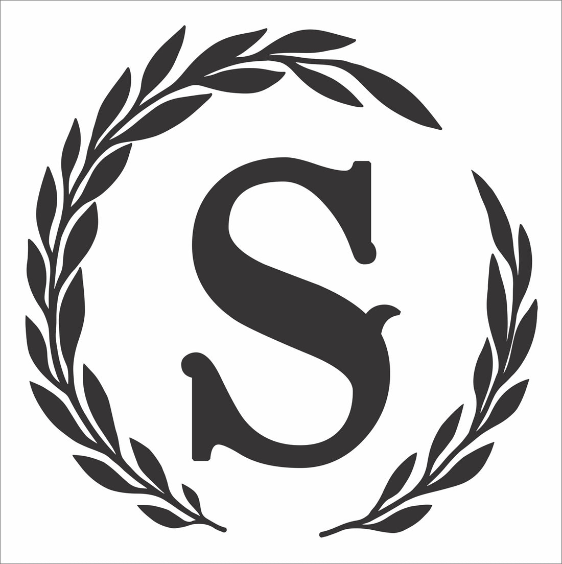 Custom Monogram Stencil - Gorgeous Design - Create a custom sign with ...