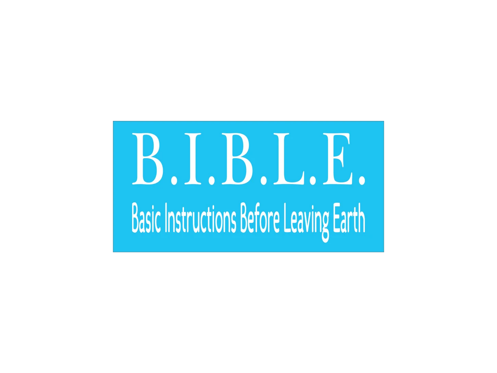 Bible Basic Instructions Stencil | Superior Stencils